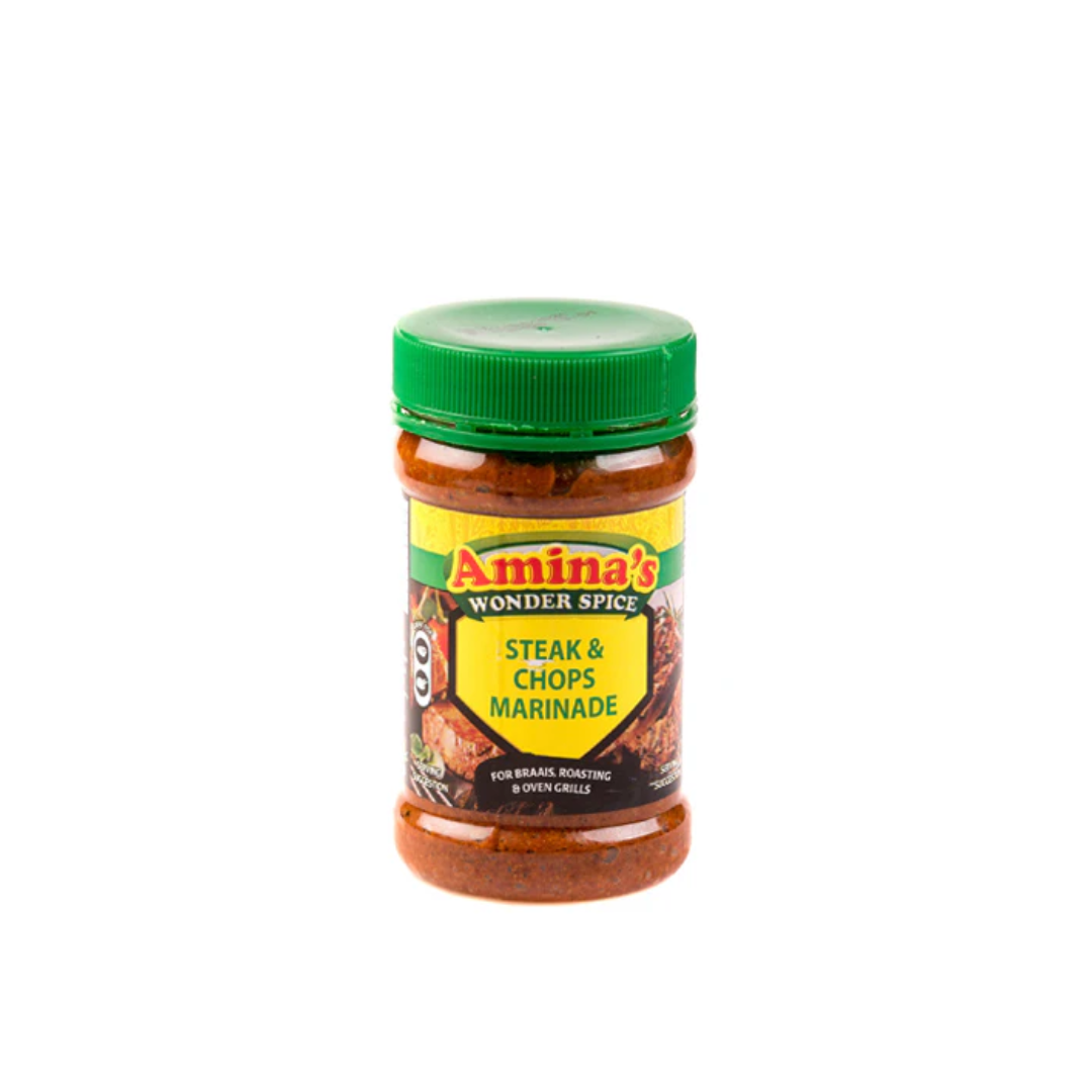 Amina's Wonder Spice Marinade - Paste - Steak & Chops 325g – Safari Outpost