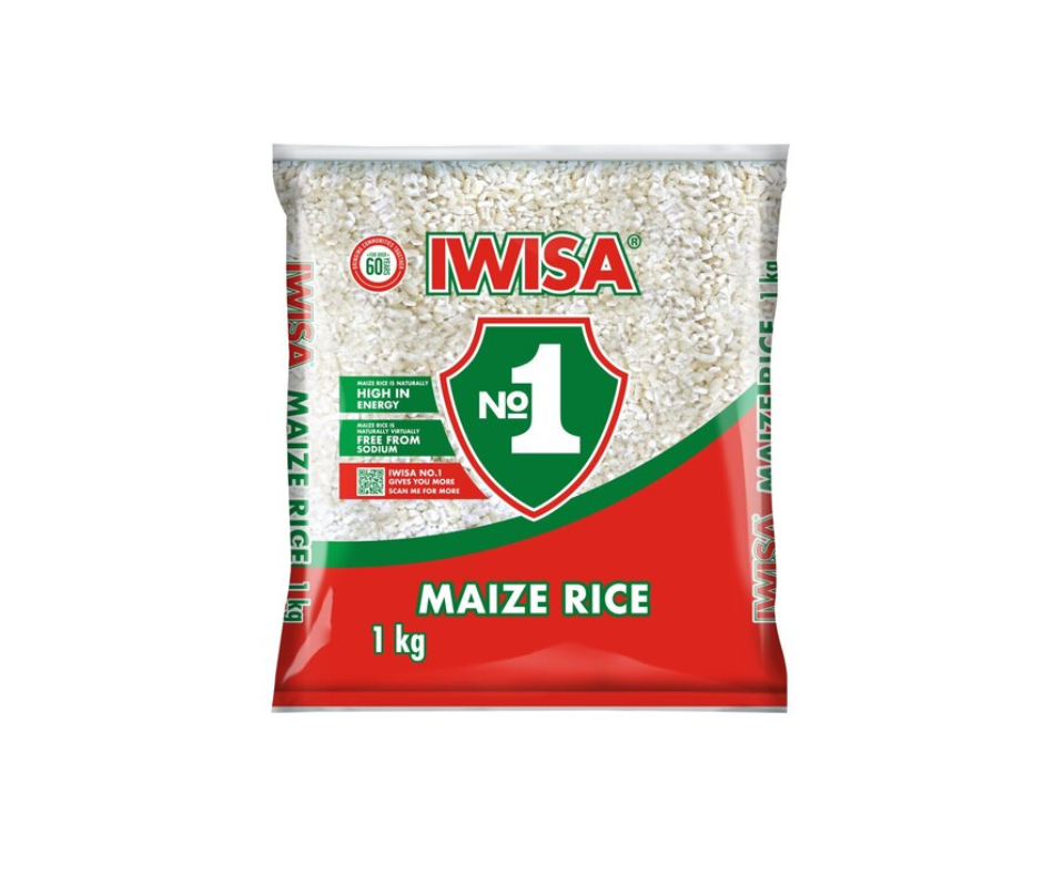 Iwisa Maize Rice - 1kg – Safari Outpost