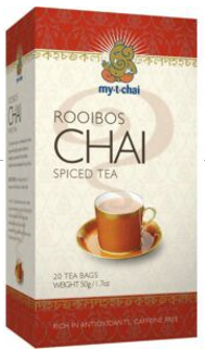 My-T-Chai Chai Spiced Tea - Rooibos 50g (20s) – Safari Outpost