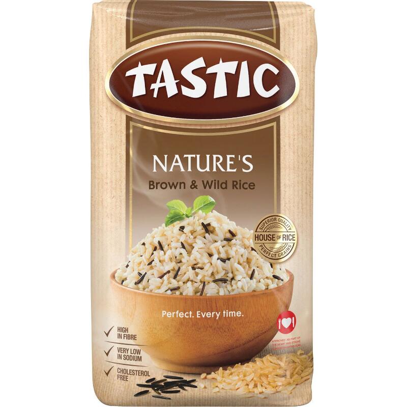 Tastic Natures - Brown & Wild Rice 1kg – Safari Outpost